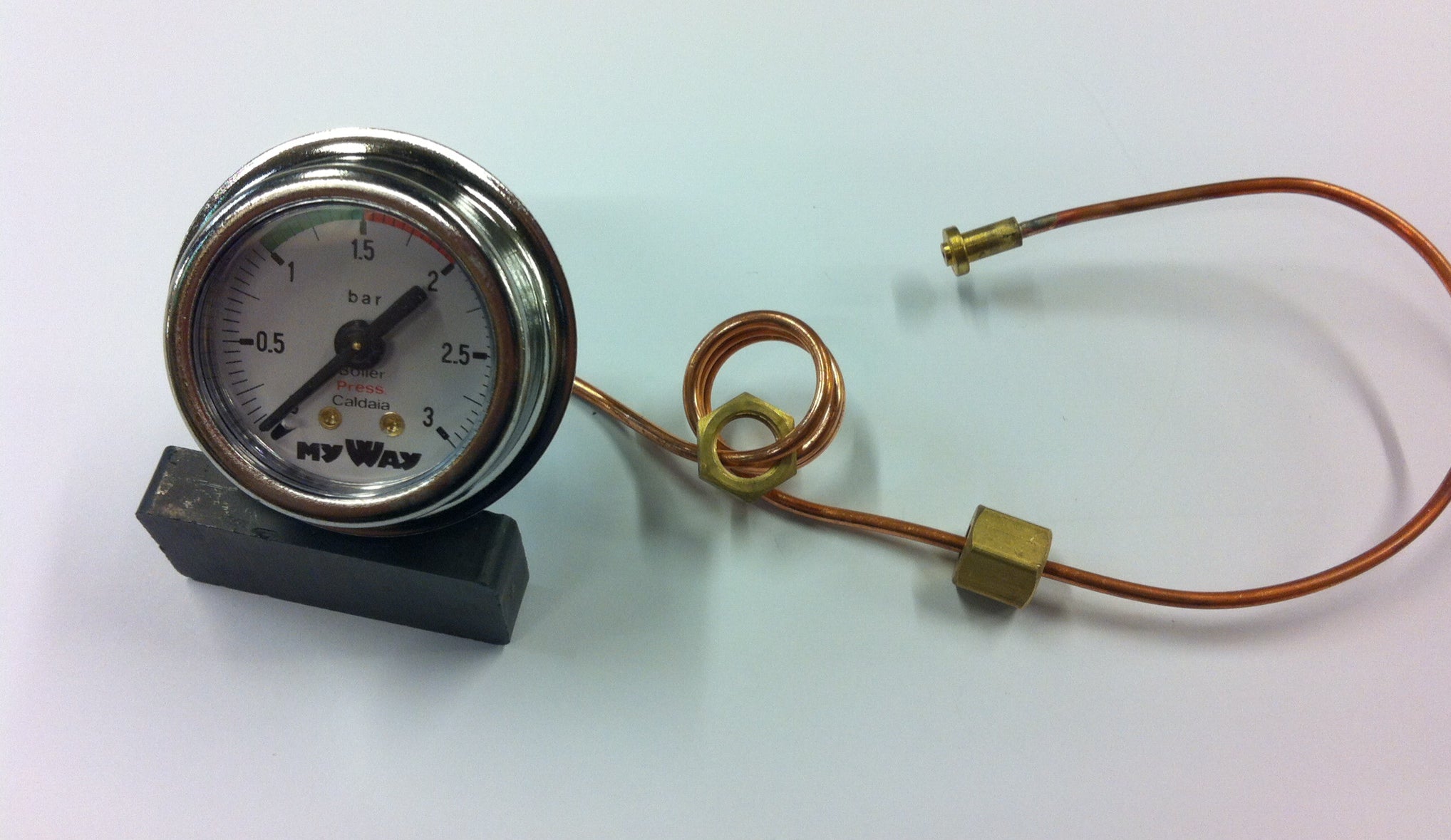 Izzo Alex Duetto Manometer Boilerdruk | Van Pommeren